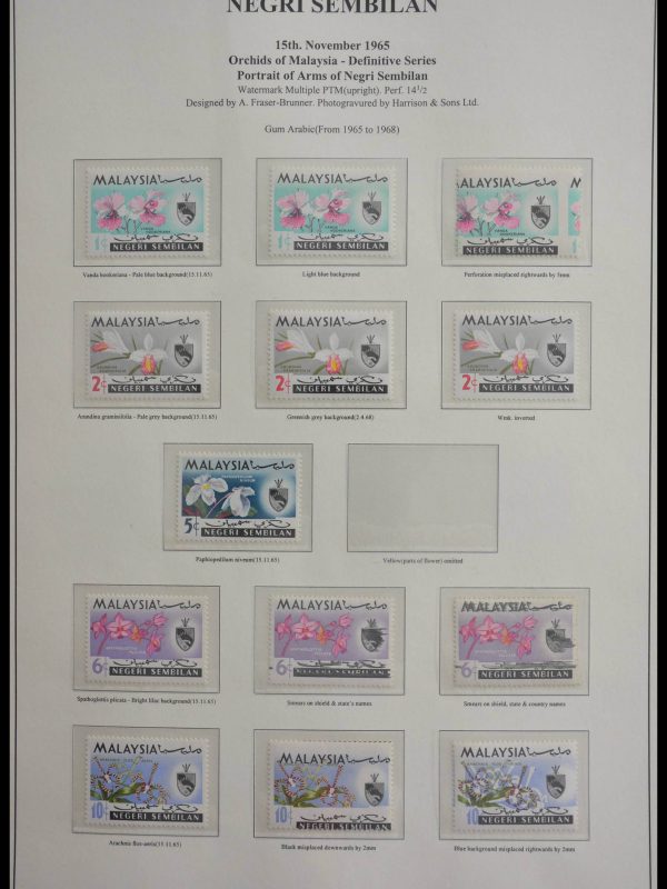 Malaysia – The Stamp Group – Over 2,000 stamp collections
