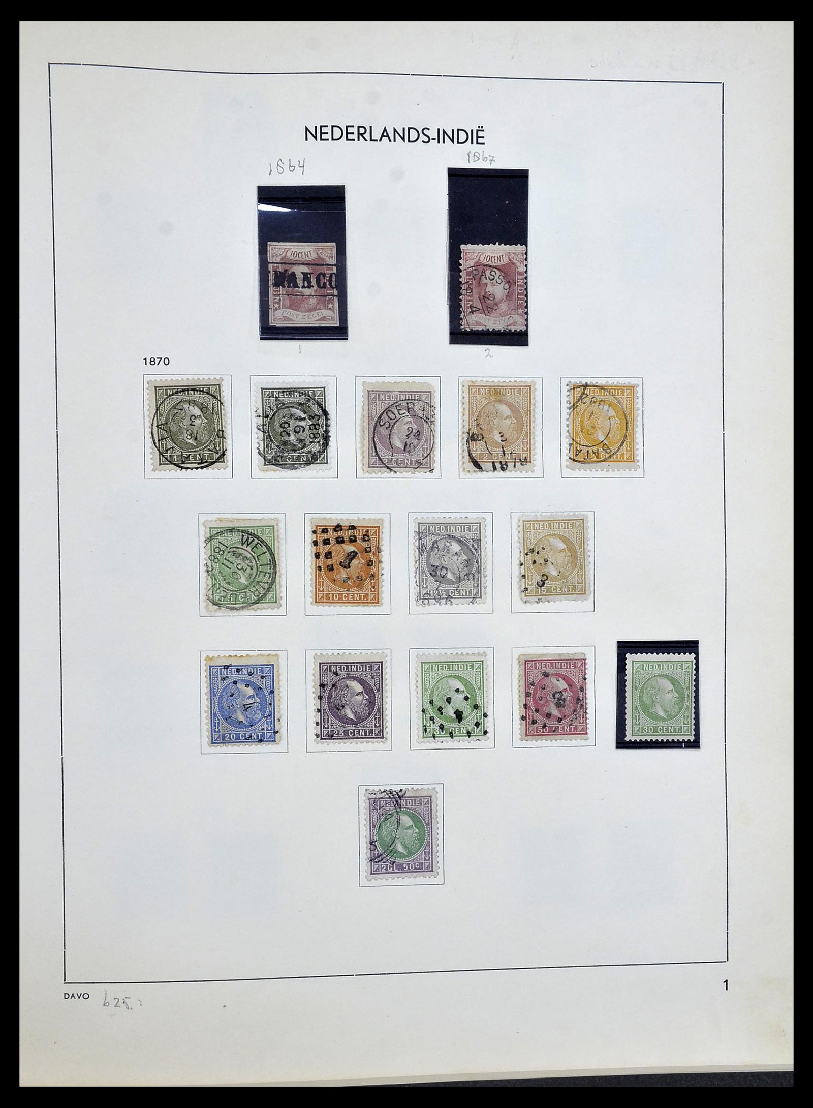 34477 Dutch east Indies 1864-1962. – The Stamp Group – Over 2,000 stamp ...