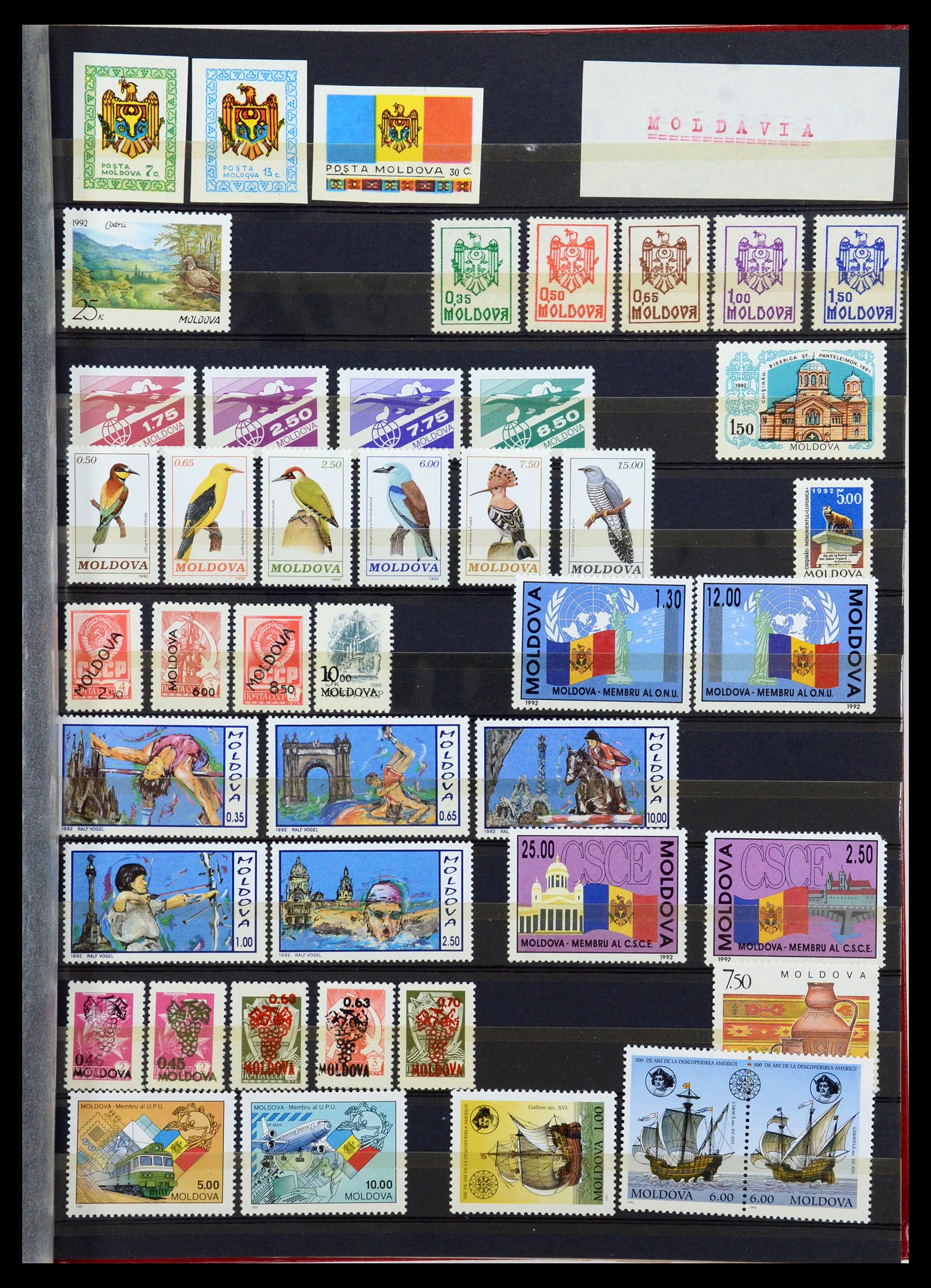 36022 Moldavia 1991-2006. – The Stamp Group – Over 2,000 stamp collections