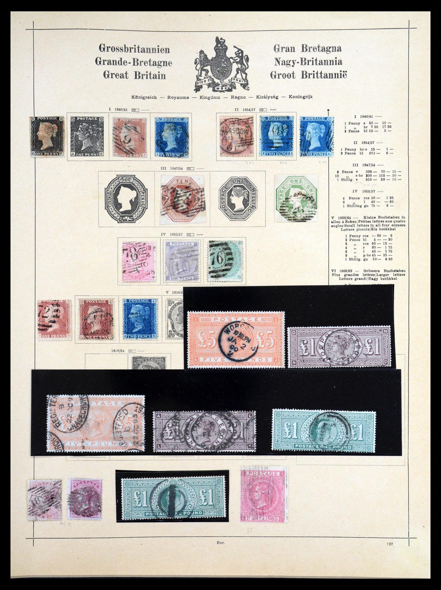 36559 World 1840-1920. – The Stamp Group – Over 2,000 stamp collections