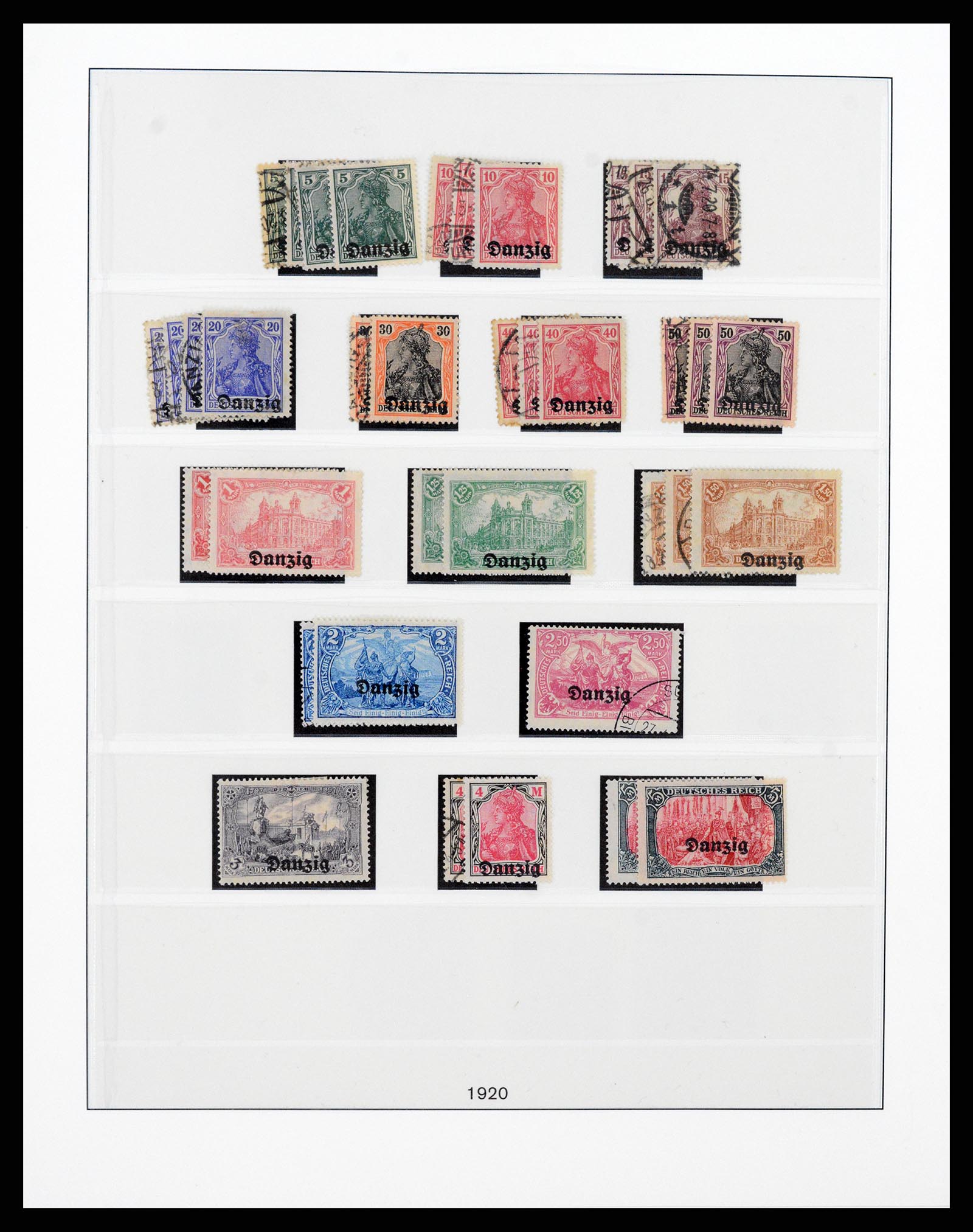 37349 Danzig 1920-1939. – The Stamp Group – Over 2,000 stamp collections