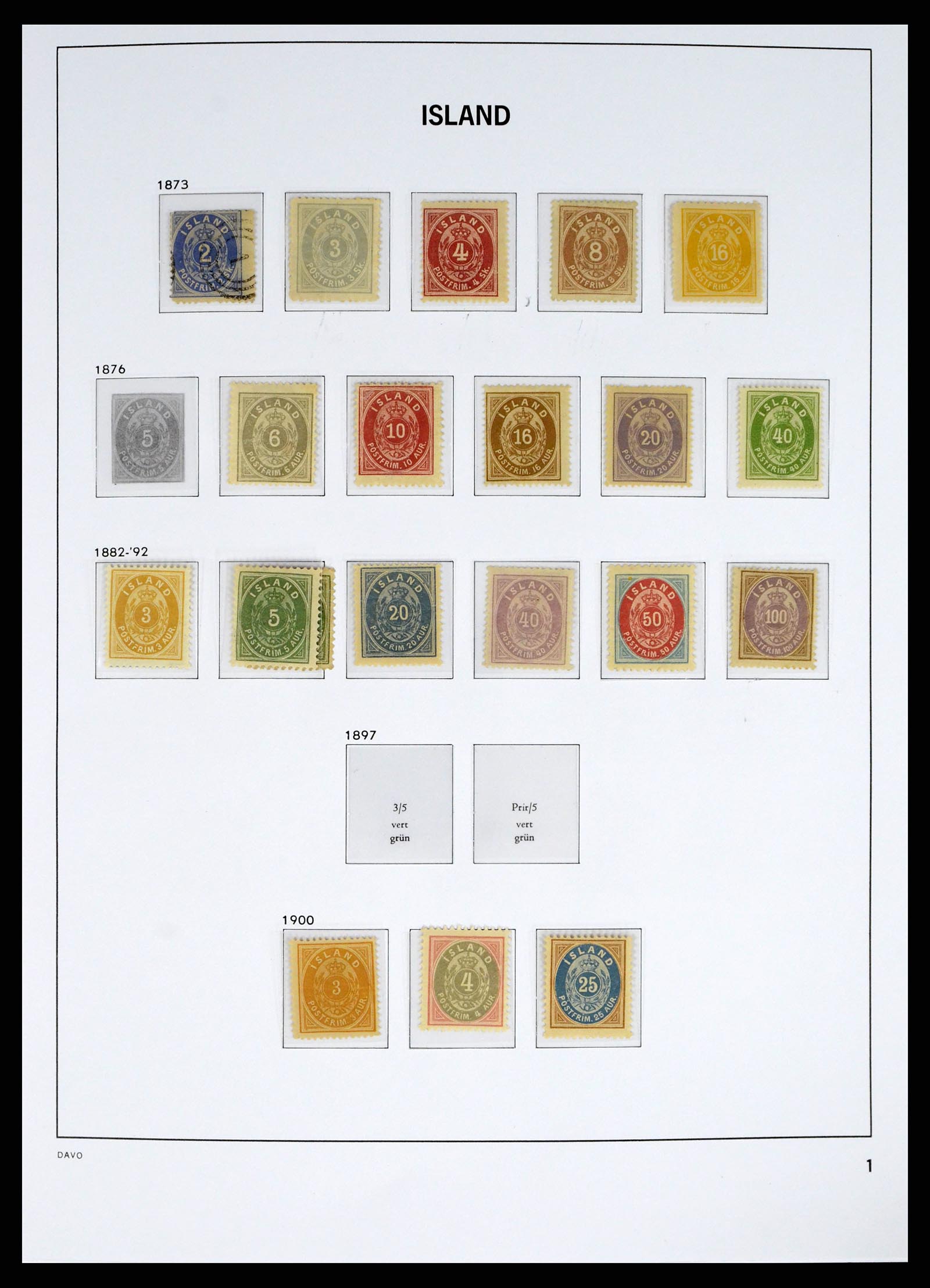 38040 Iceland 1873-1989. – The Stamp Group – Over 2,000 stamp collections
