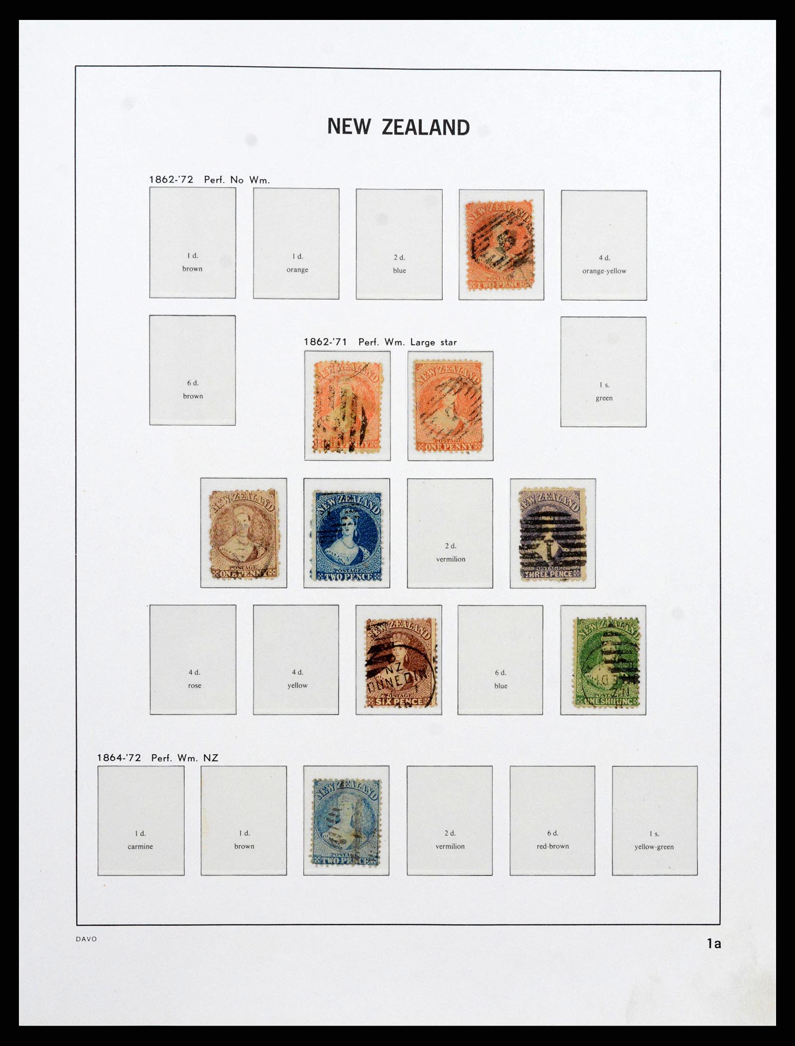 38451 New Zealand 1862-2000. – The Stamp Group – Over 2,000 stamp ...