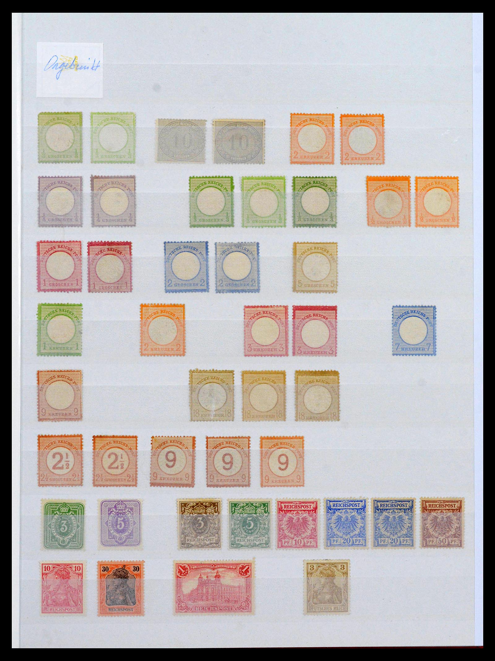 40025 German Reich MH 1872-1945. – The Stamp Group – Over 2,000 stamp ...