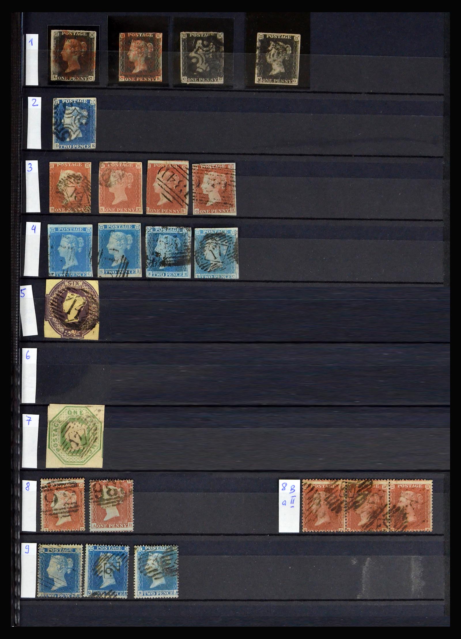 40283 Great Britain 1840-1980. – The Stamp Group – Over 2,000 stamp ...