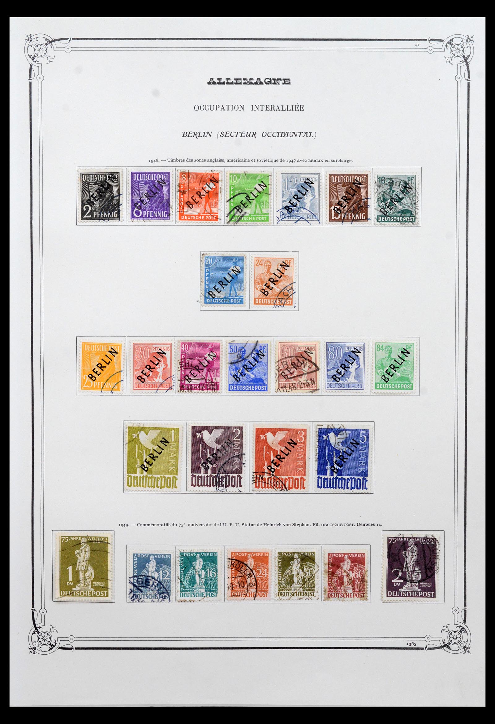40517 Berlin 1948-1990. – The Stamp Group – Over 2,000 stamp collections